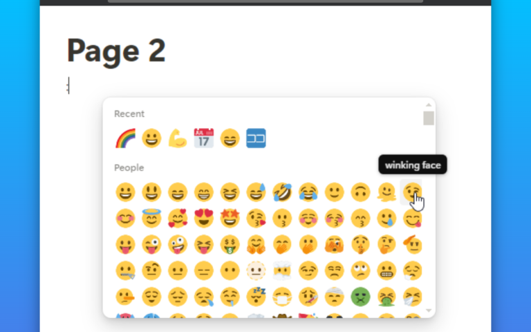 How to Add Emojis in Notion With Shortcuts - Notion Tour