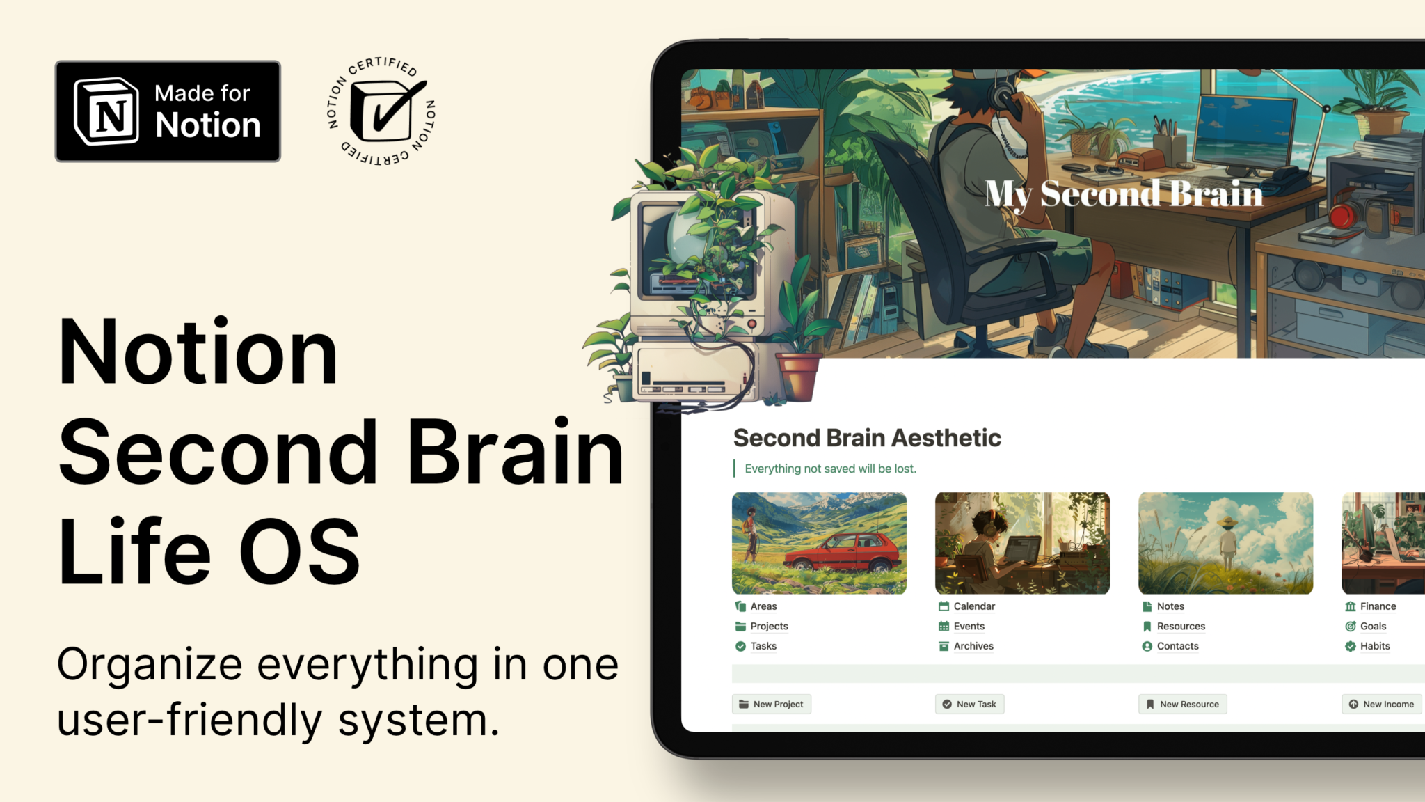 Top 5 Notion Second Brain Templates (Free/Paid) - Notion Tour