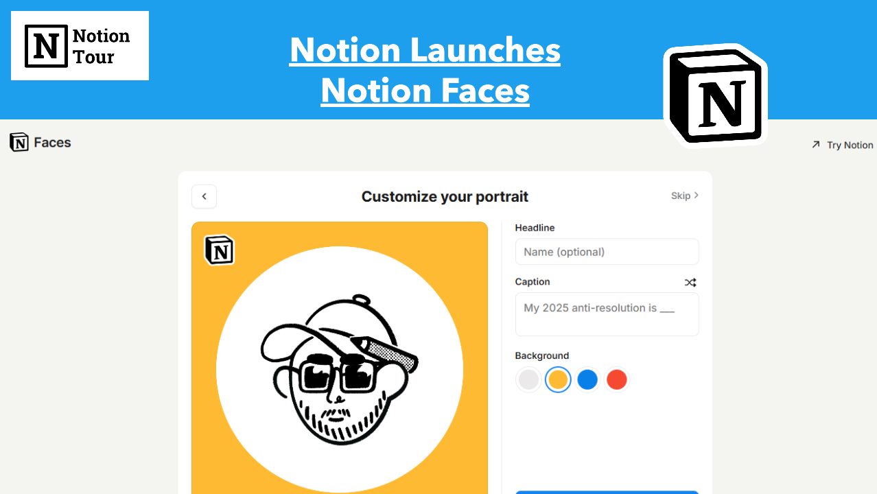 Notion launches Notion Faces: Easy Way to Create Notion Style Profile ... Notion launches Notion Faces: Easy Way to Create Notion Style Profile ...
