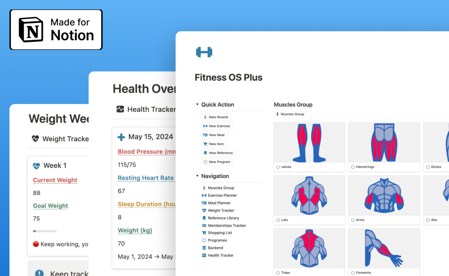 11 Best Notion Health Templates - Our Picks - Notion Tour