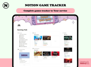 8 Best Notion Template For Gaming - Our Picks - Notion Tour
