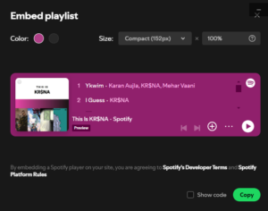Spotify [Notion Widget] - Notion Tour